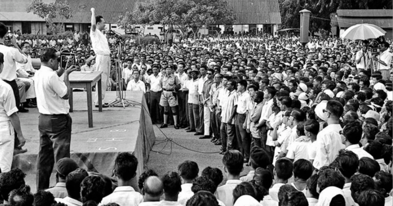In Pictures – Six decades of Labour Movement in Singapore